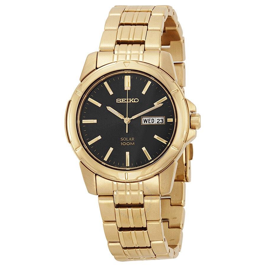 Seiko Solar Powered Watch 精工太陽能錶, 名牌, 手錶 - Carousell