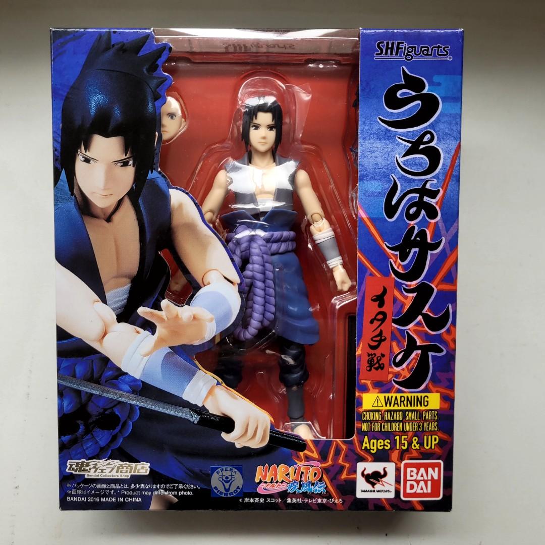S.H.Figuarts NARUTO Shippuden Uchiha Sasuke, Hobbies & Toys, Toys ...