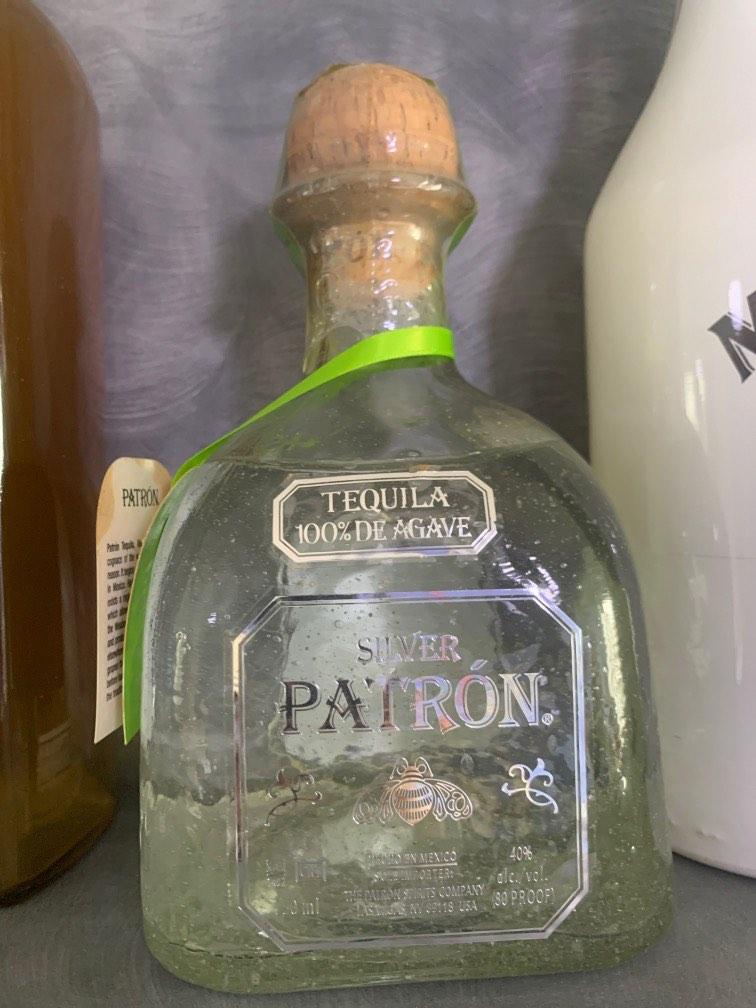 Silver Patron Tequila, Food & Drinks, Alcoholic Beverages on Carousell