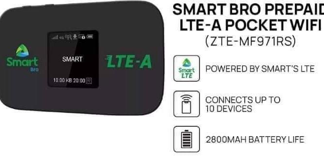 SMART BRO PREPAID LTE ADVANCED POCKETWIFI, Computers & Tech, Parts ...