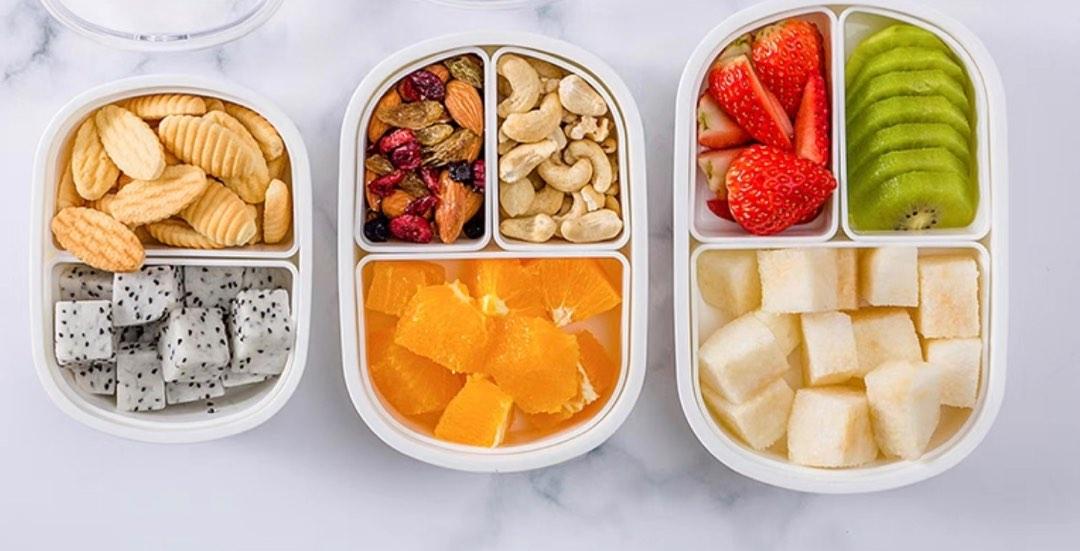 Snack Box Container with Divider, Babies & Kids, Going Out, Other ...