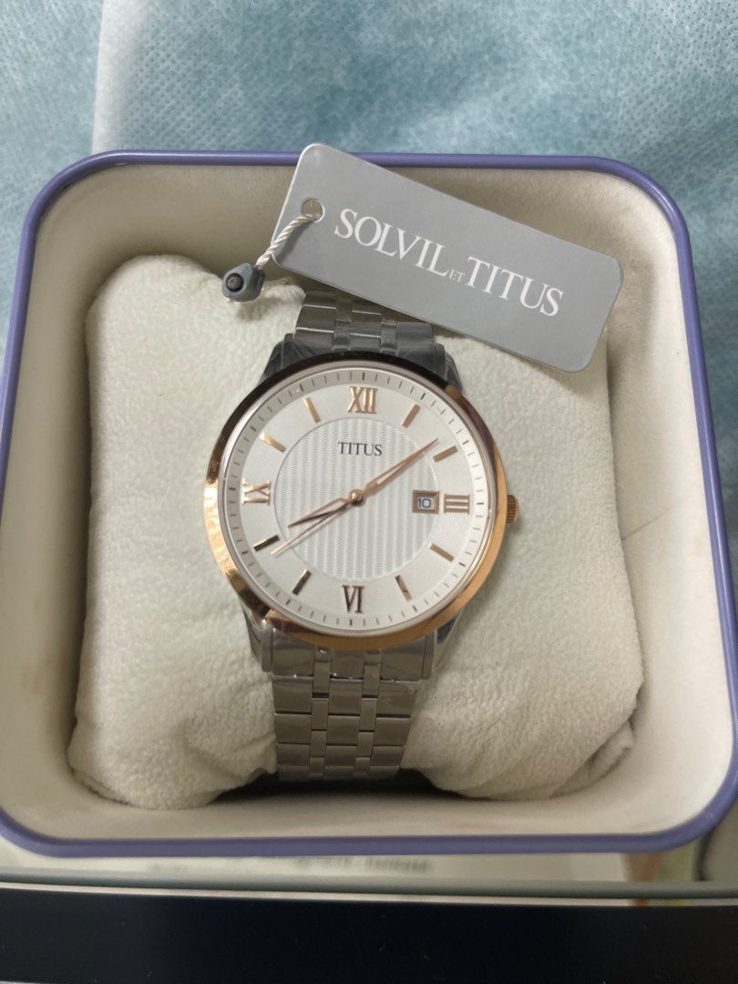 Solvil et Titus Classicist Men, Men's Fashion, Watches & Accessories ...