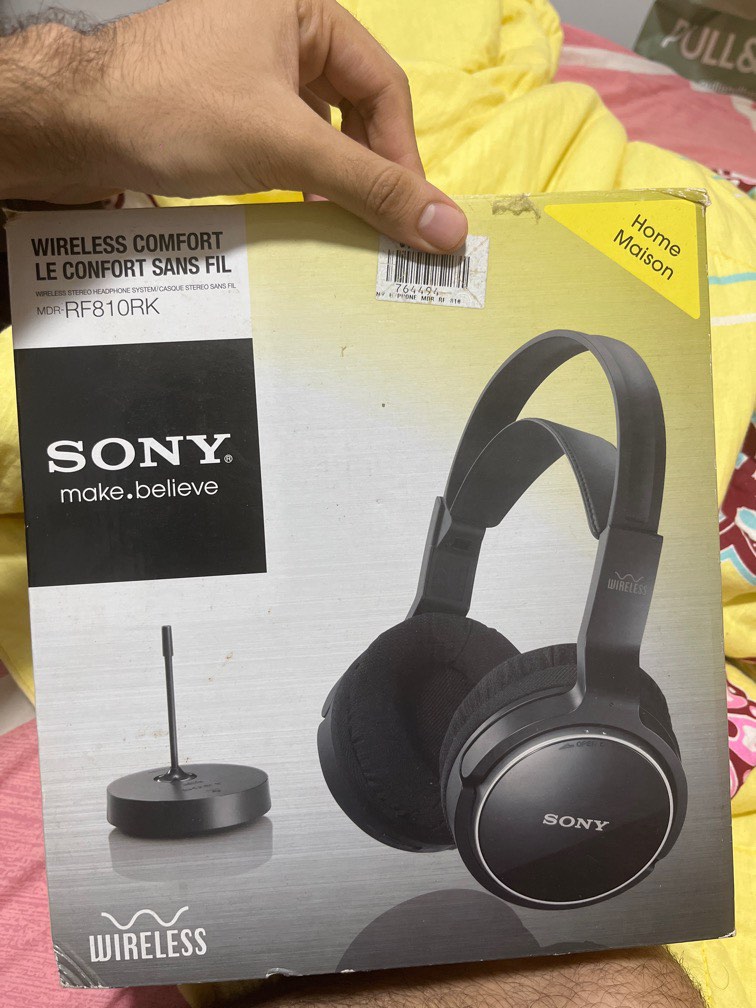 Sony MDE-RF810RK, Audio, Headphones & Headsets on Carousell