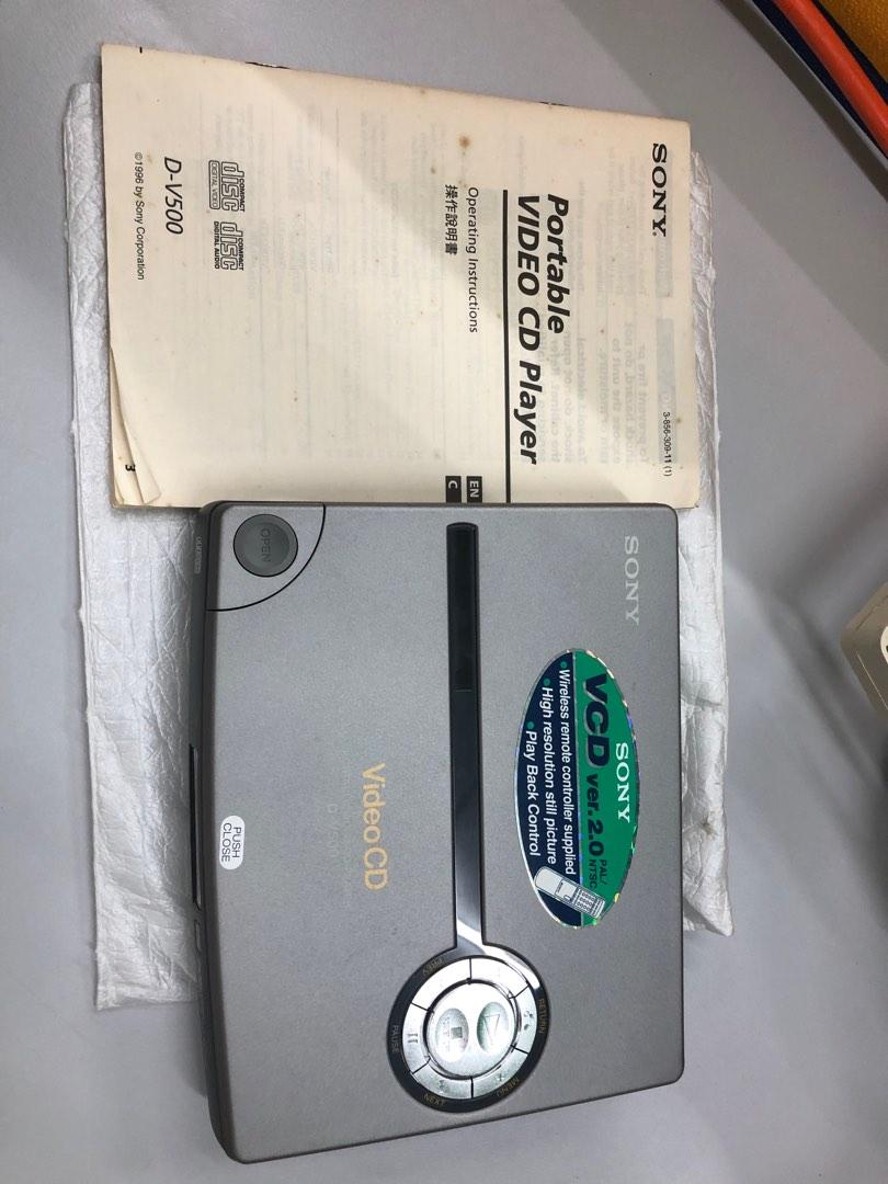 Sony Portable VCD-V500, Hobbies & Toys, Music & Media, CDs & DVDs on ...