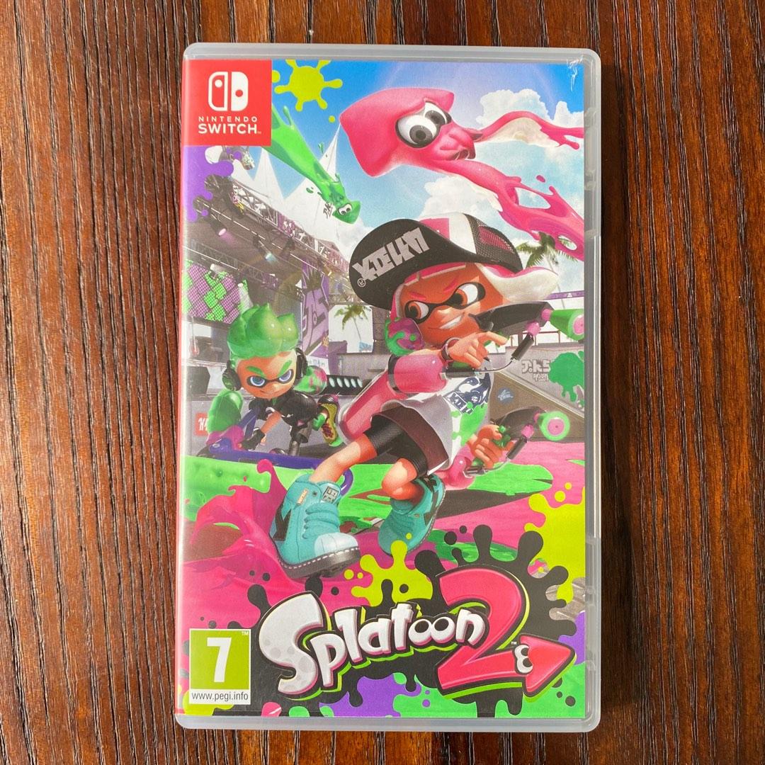 Splatoon 2 Nintendo Switch Game Cartridge and Case with Freebie, Video ...