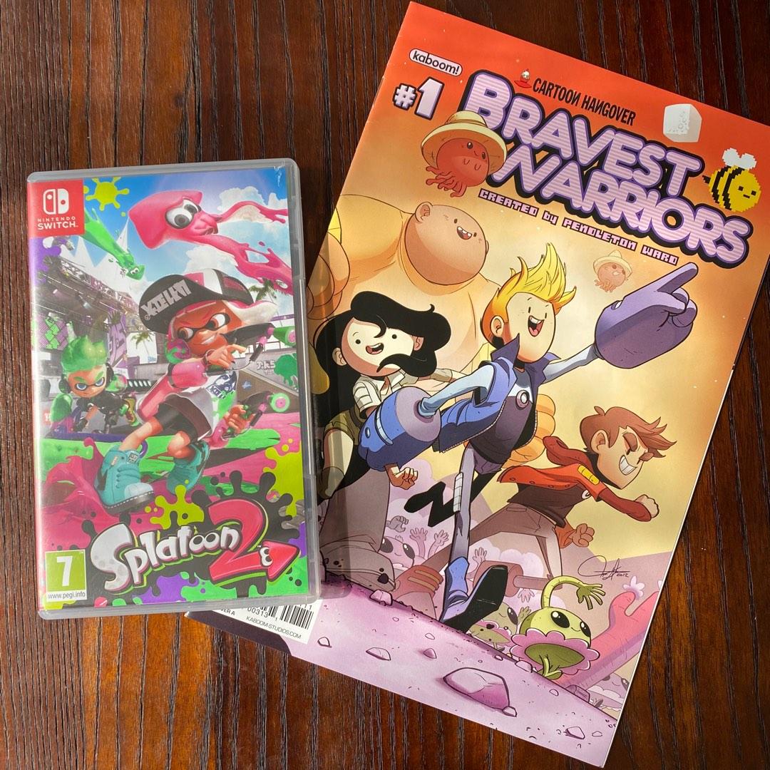 Splatoon 2 Nintendo Switch Game Cartridge and Case with Freebie, Video ...