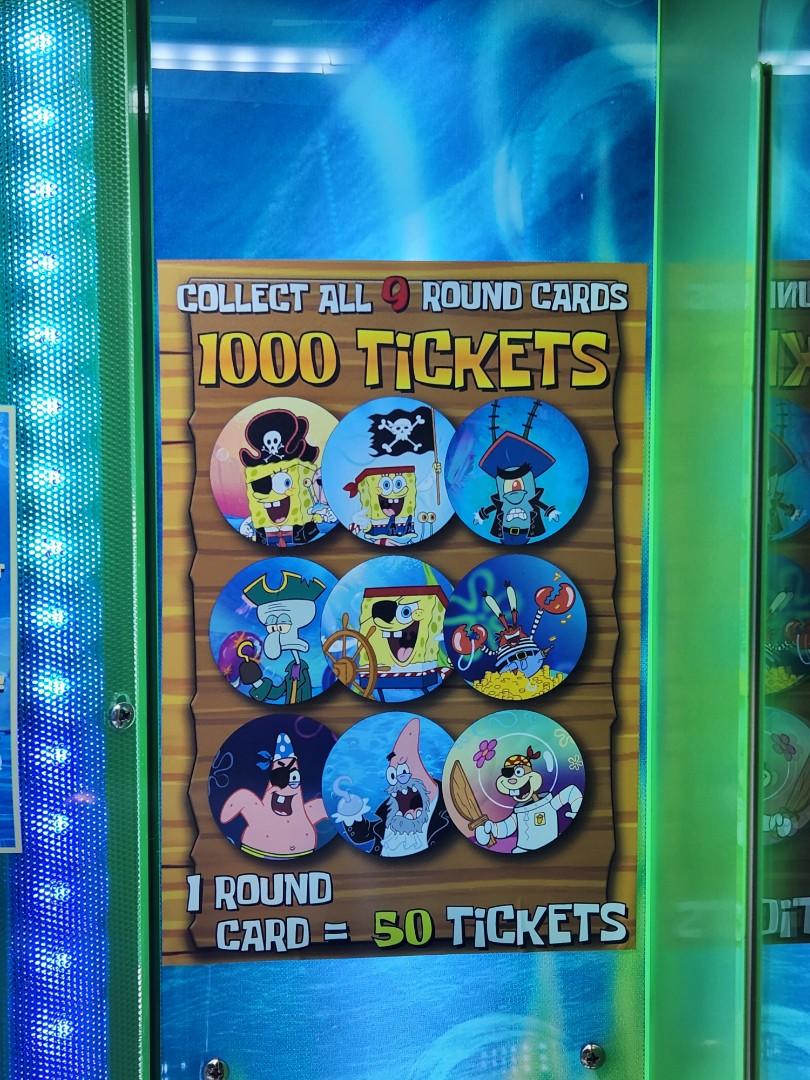 Spongebob Squarepants pirates of bikini bottom cards cow play cow moo ...