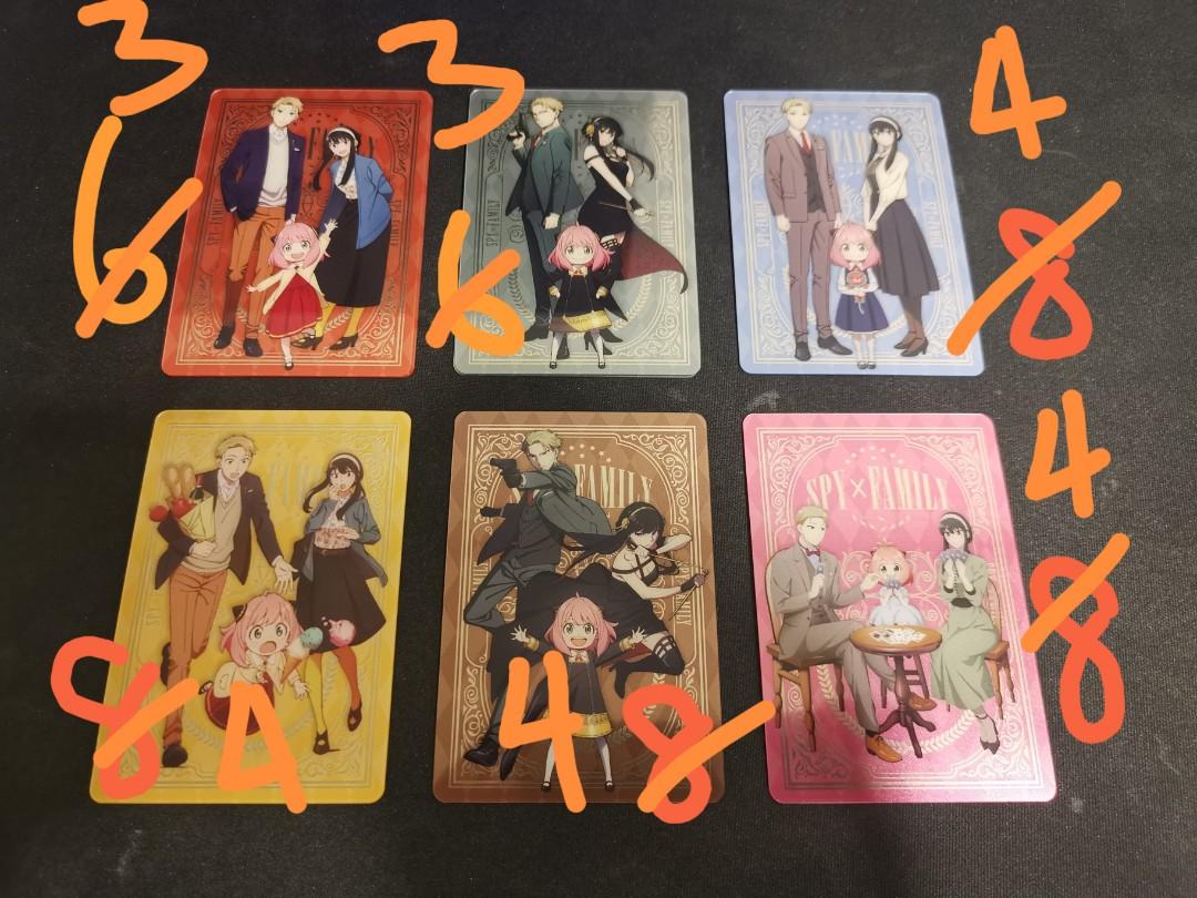 Spy x family Bandai cards, Hobbies & Toys, Memorabilia & Collectibles ...