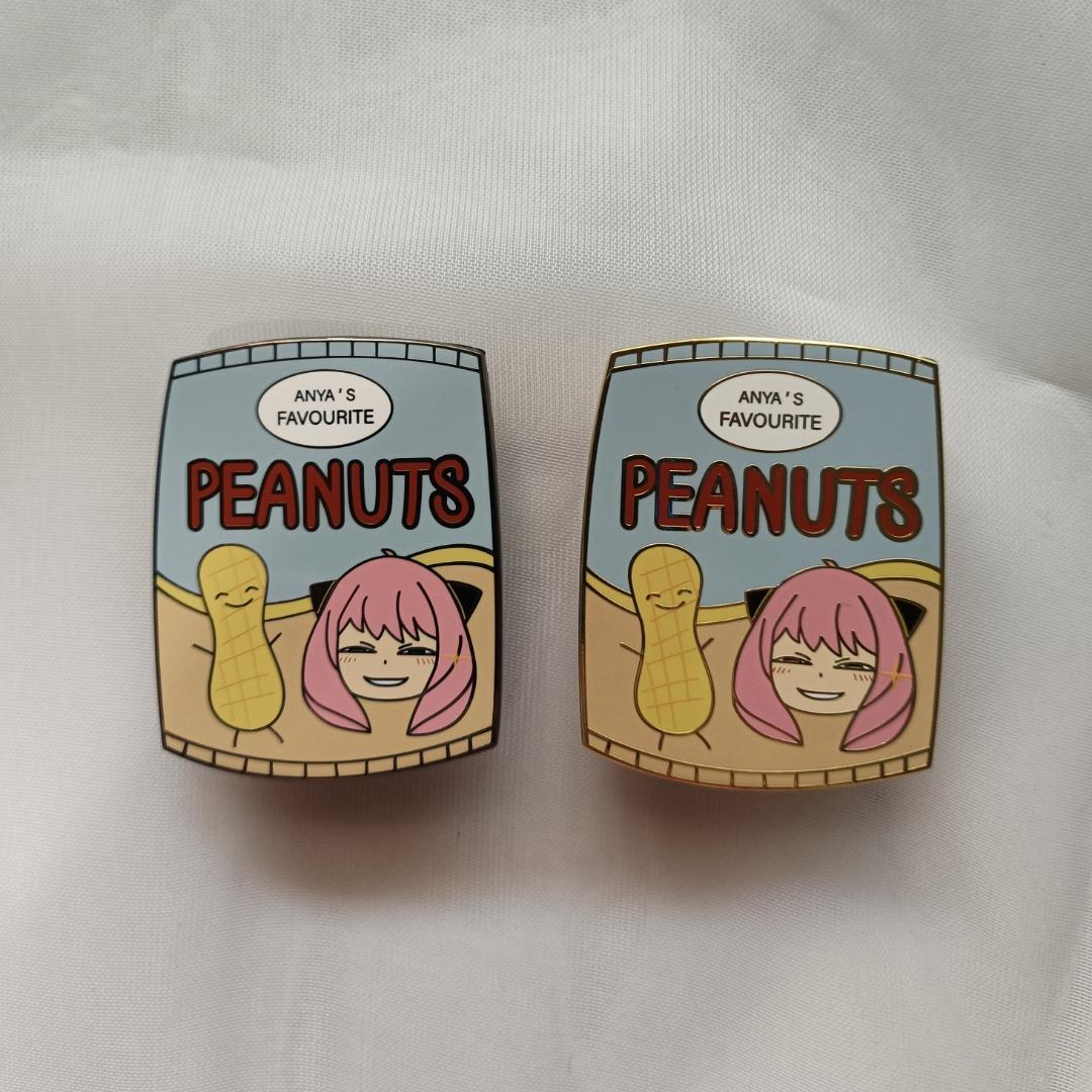 Spy x Family Inspired Anya Forger Peanuts Hard Enamel Pin, Hobbies ...