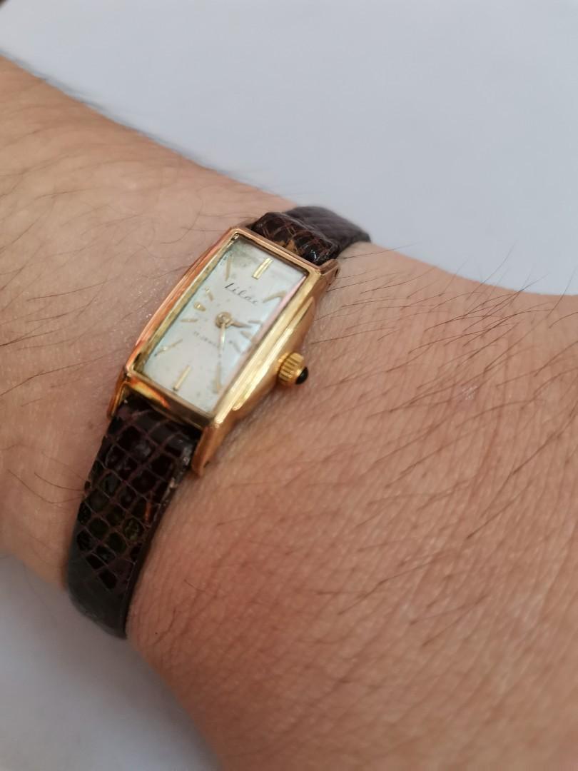 STARINA WATCH CO LILAC 17 JEWELS VINTAGE SWISS WATCH, Women's Fashion ...