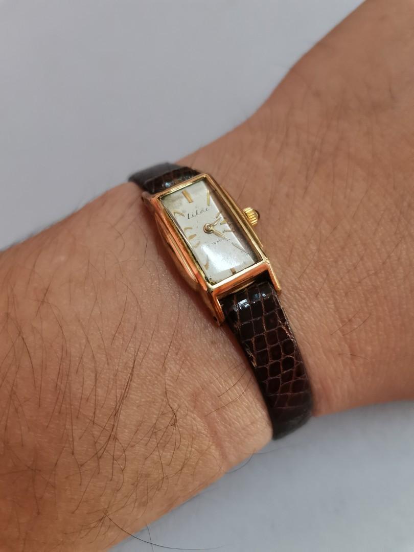 STARINA WATCH CO LILAC 17 JEWELS VINTAGE SWISS WATCH, Women's Fashion ...