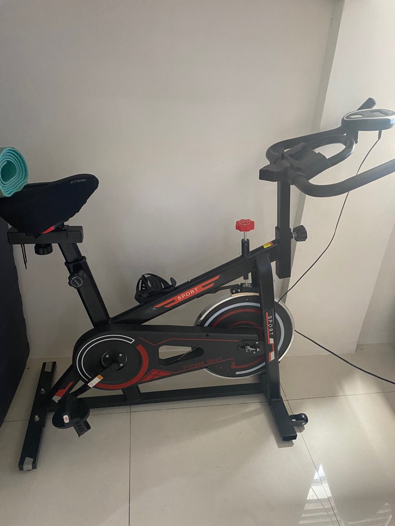 Stationary Bike 11kg Flywheel, Sports Equipment, Exercise & Fitness ...