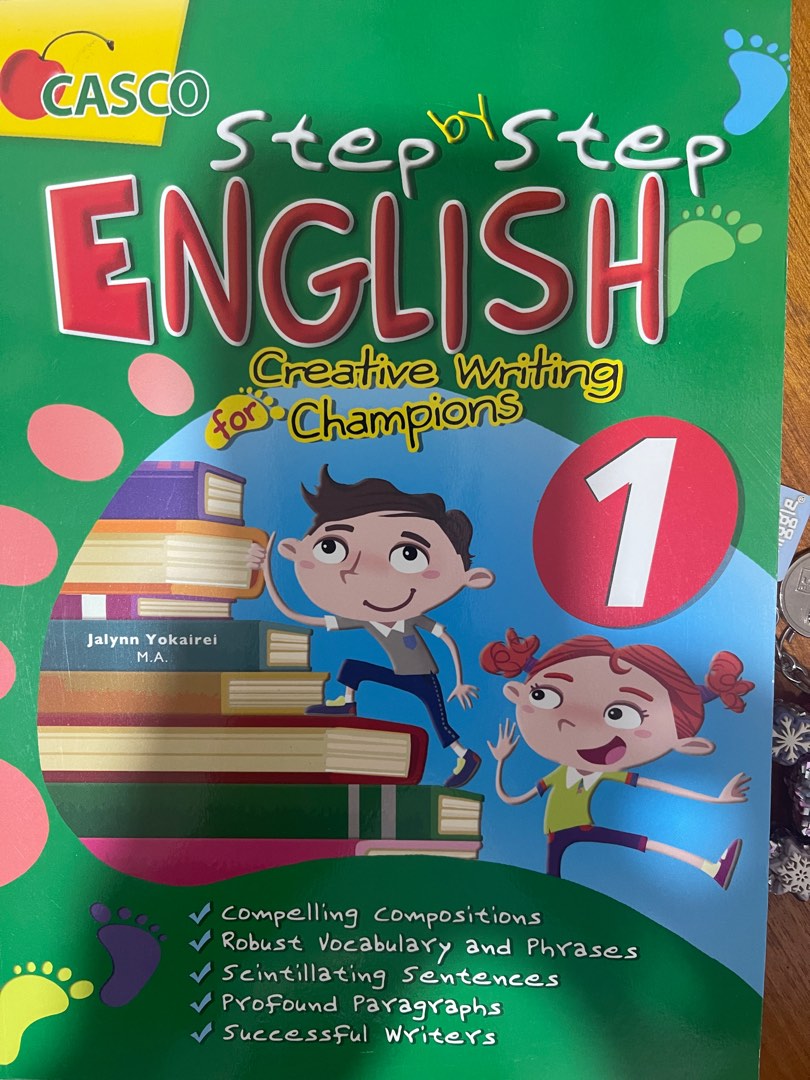 Step by step English Cosco English book Primary 1, Hobbies & Toys ...