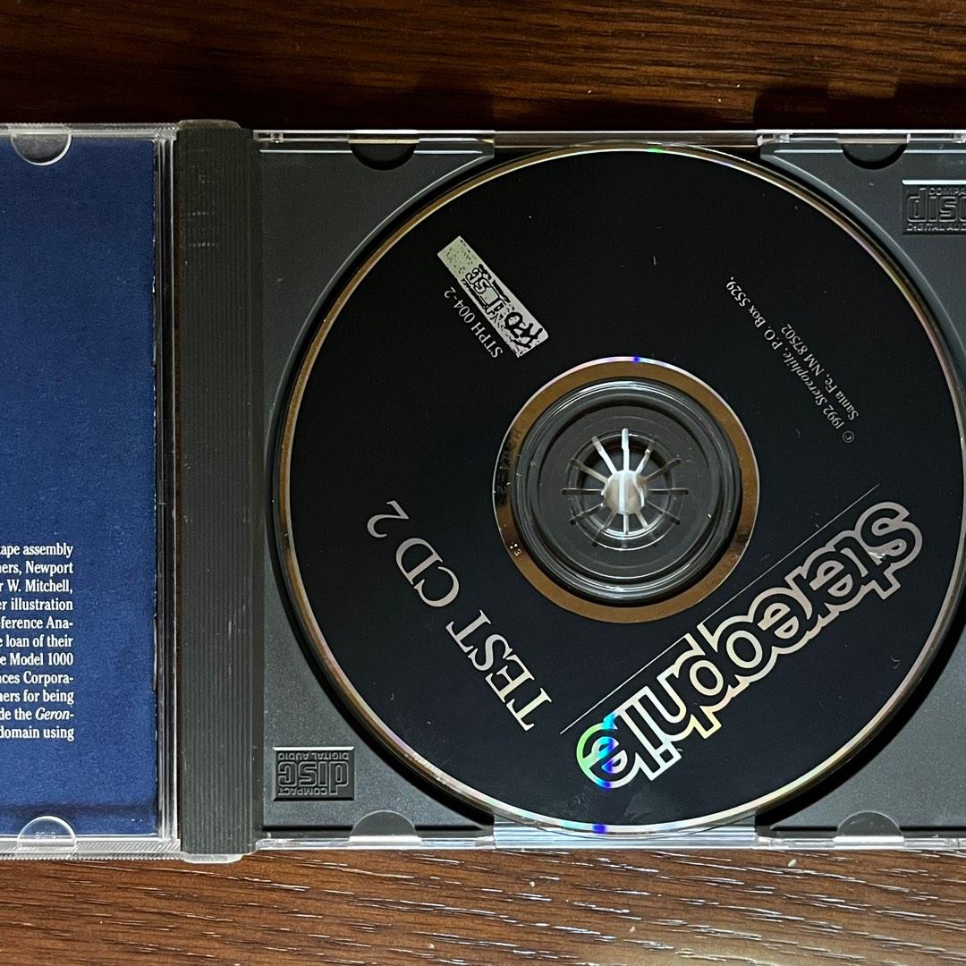 Stereophile TEST CD2, 興趣及遊戲, 音樂樂器 & 配件, 音樂與媒體 - CD 及 DVD - Carousell