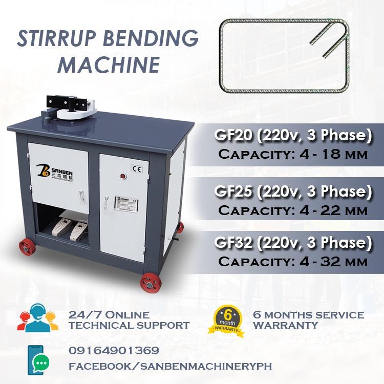 Stirrup Bending Machine | Rebar Bender, Commercial & Industrial ...