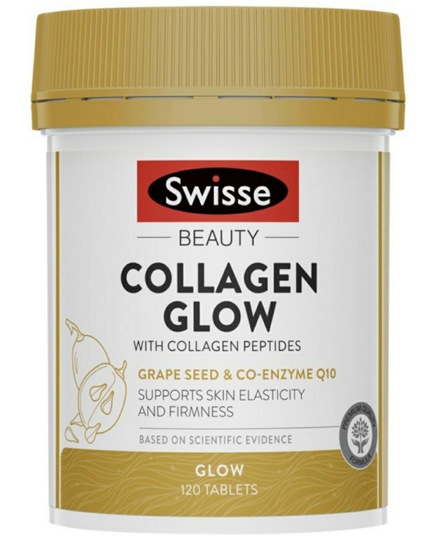 Swisse collagen grow 120tbs, Health & Nutrition, Health Supplements ...