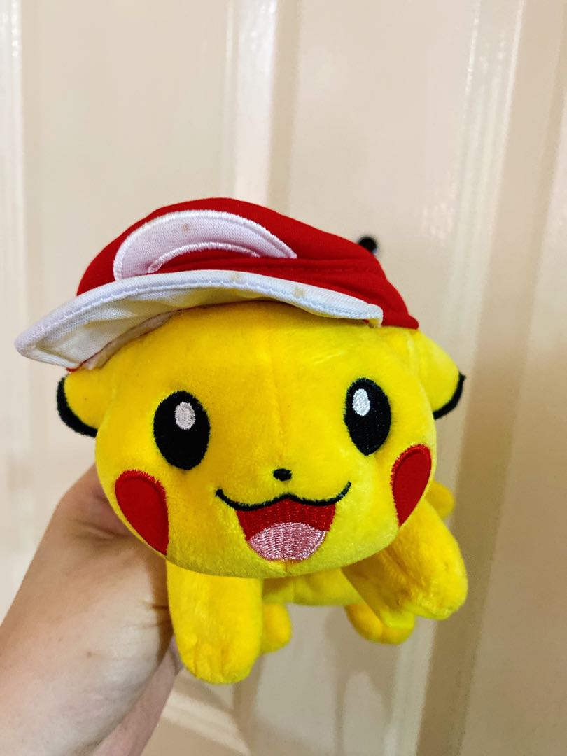 Takara Tomy Pickachu Stuffed toy plushed with clip, Hobbies & Toys ...