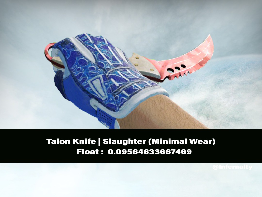 Talon Knife Slaughter MW CSGO SKINS KNIVES, Video Gaming, Gaming ...