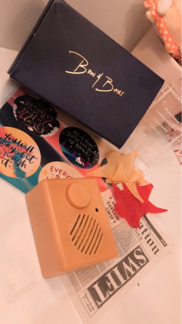 Taylor Swift Enchanted Sound Cube (swiftie gift box), Hobbies & Toys ...