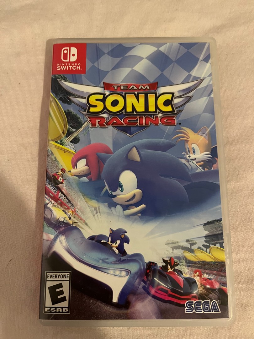 Team Sonic Racing Switch Nintendo Racing Game Mario Kart Cart Sonics ...