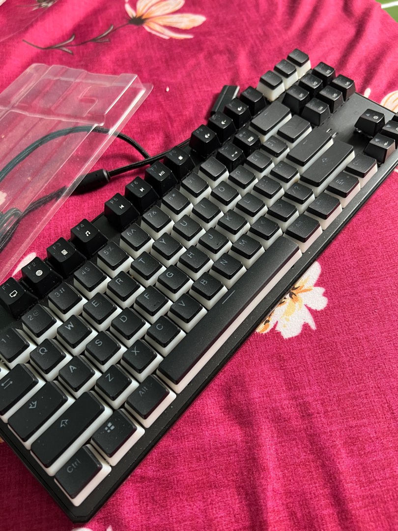 Tecware Phantom Keyboard (Brown) w Pudding Keycaps, Computers & Tech ...