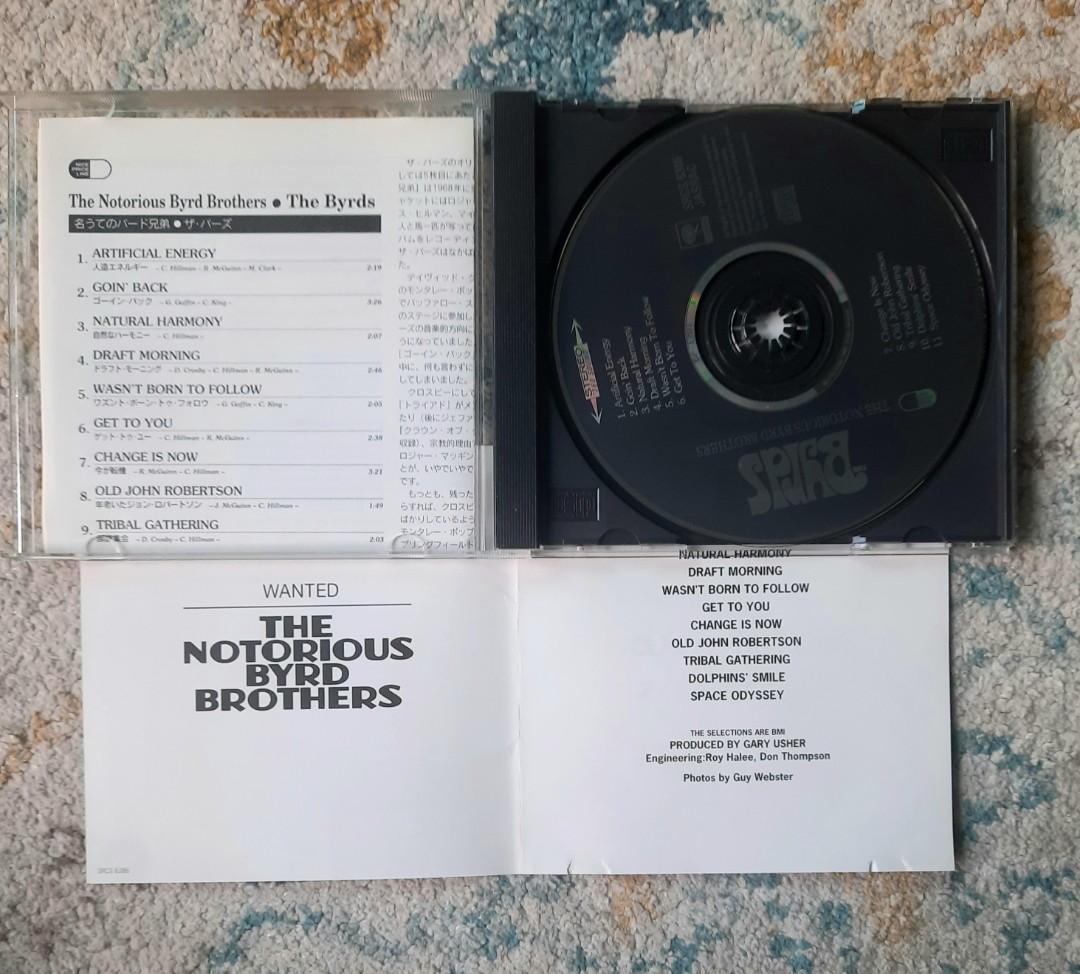 The Byrds - The Notorious Byrd Brothers CD, Hobbies & Toys, Music & Media, CDs & DVDs on Carousell