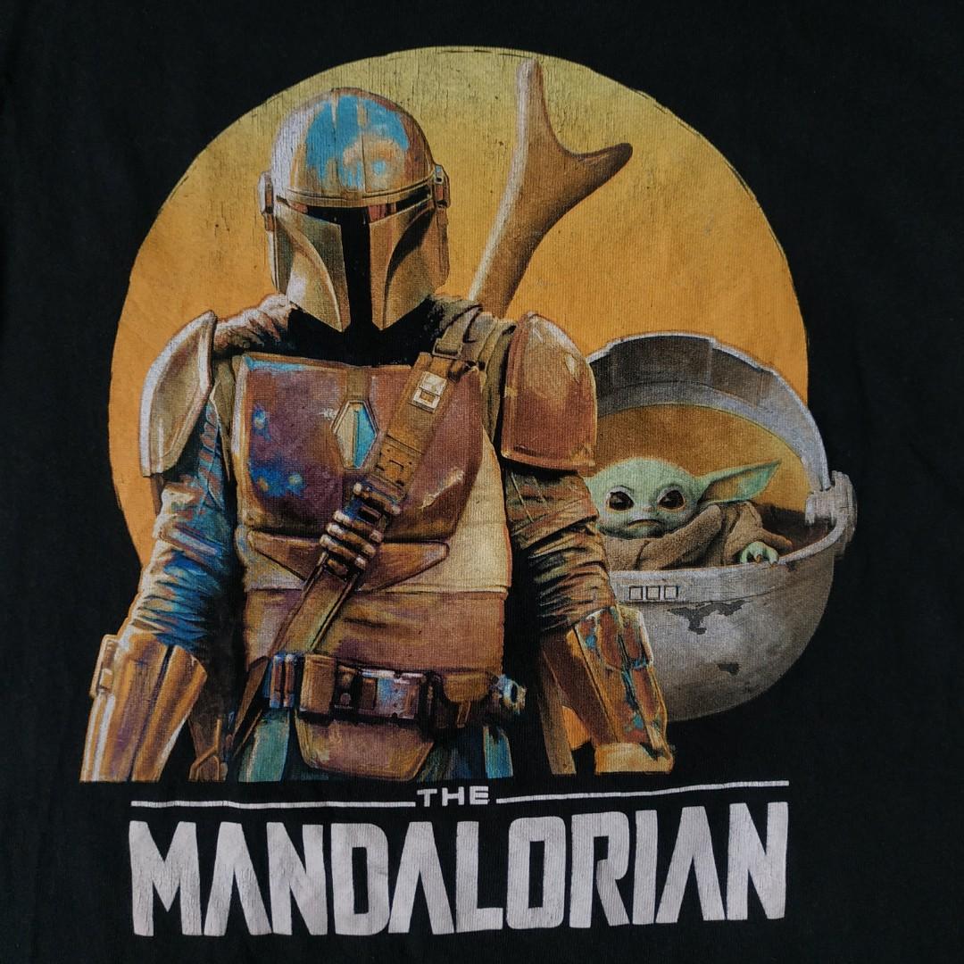 Star Wars The Mandalorian Mando and Baby Yoda shirt, Men's Fashion ...