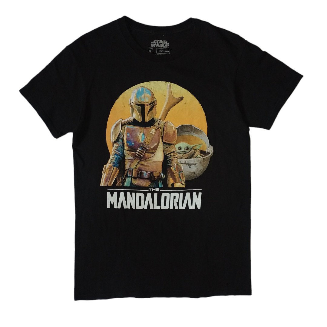 Star Wars The Mandalorian Mando and Baby Yoda shirt, Men's Fashion ...