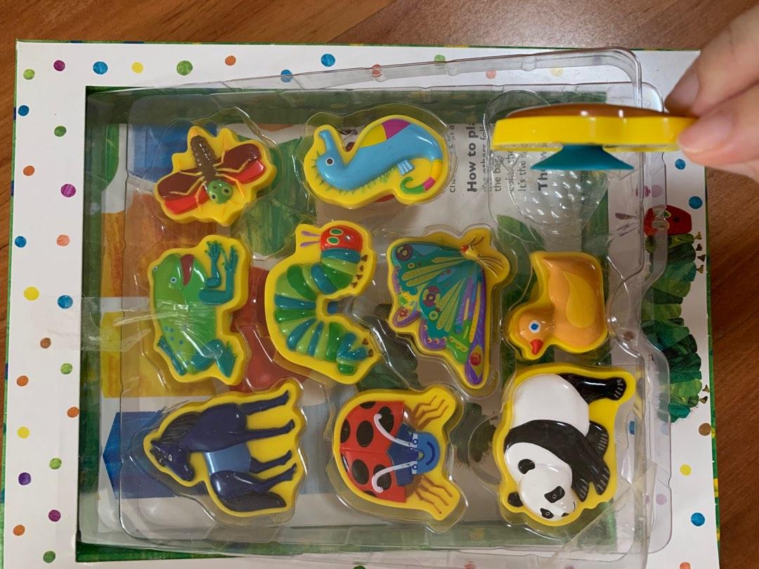 The world of Eric Carle story book and board game with suction cups ...
