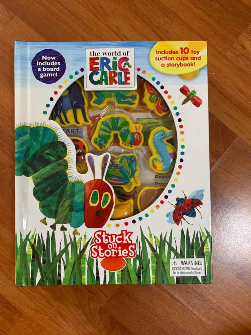 The world of Eric Carle story book and board game with suction cups ...