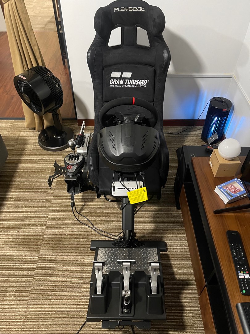 Thrustmaster Set plus Playseat, Hobbies & Toys, Toys & Games on Carousell