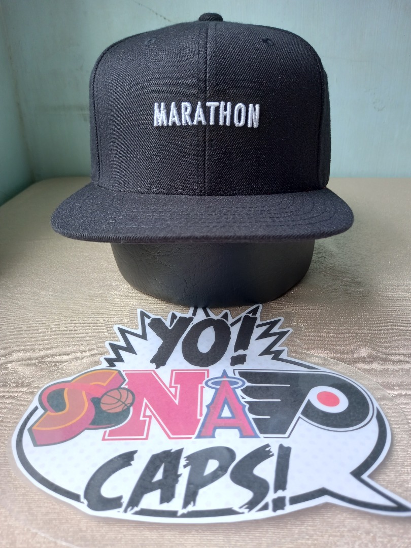 TMC "MARATHON" Snapback Cap, Men's Fashion, Watches & Accessories, Caps ...