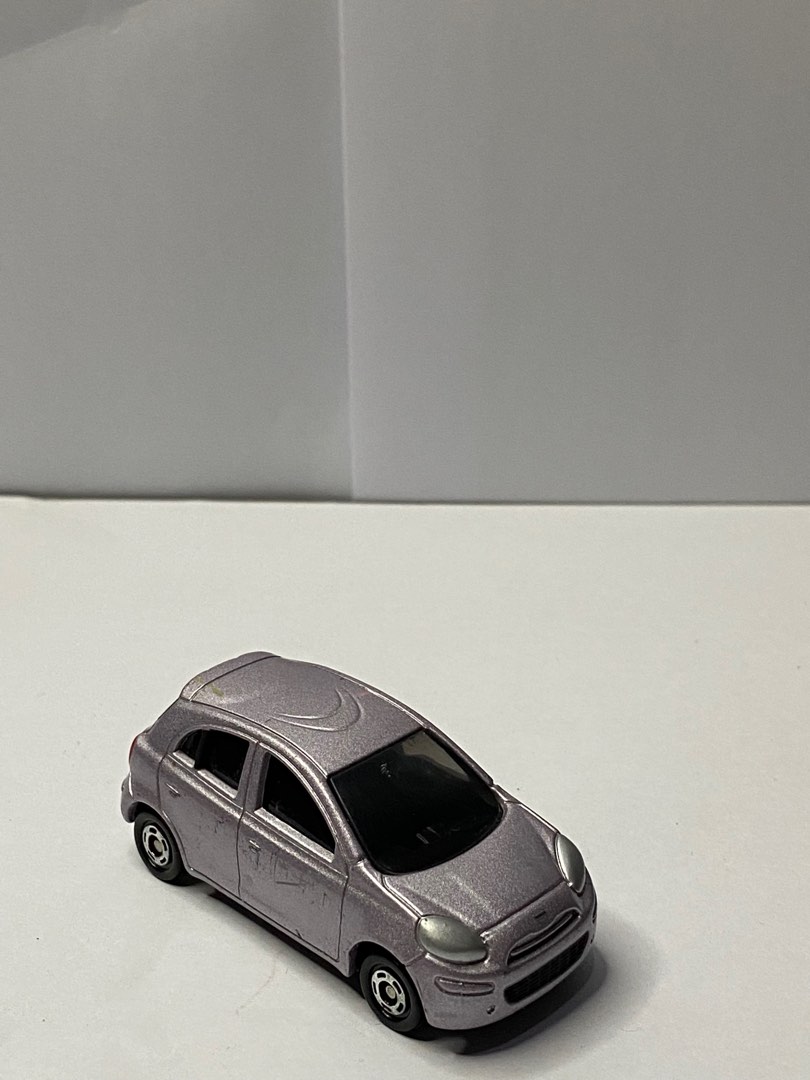Tomica Toyota March (Gray), Hobbies & Toys, Toys & Games on Carousell