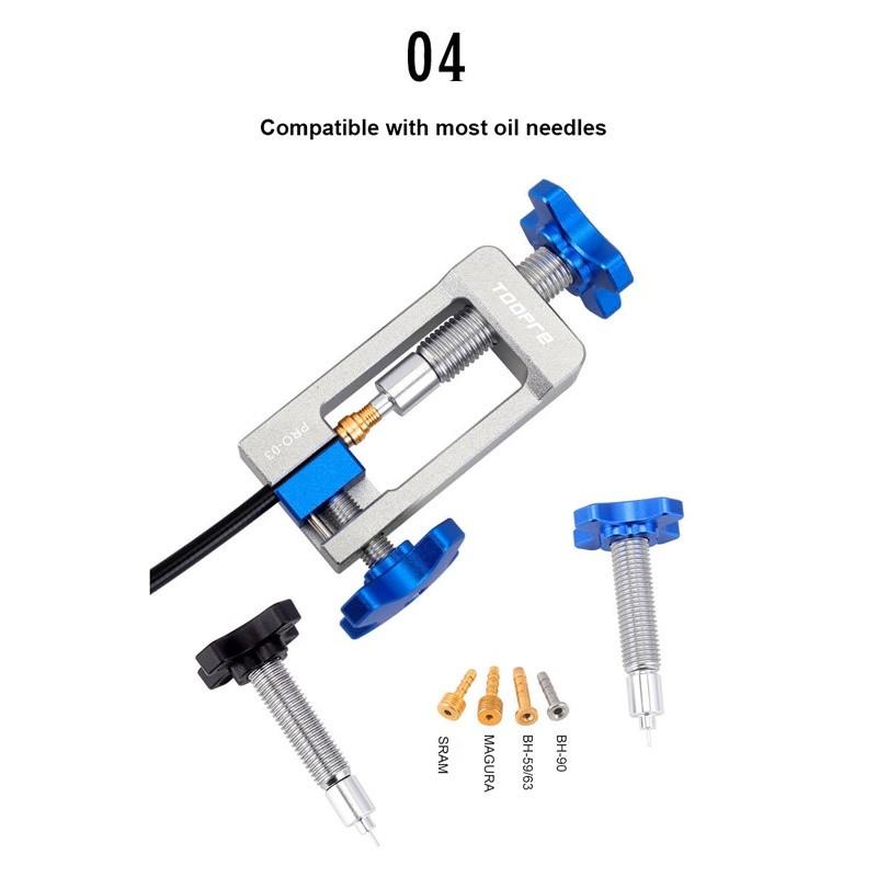 TOOPRE Bicycle Oil Needle Insertion Tool Installation T Head Tubing ...