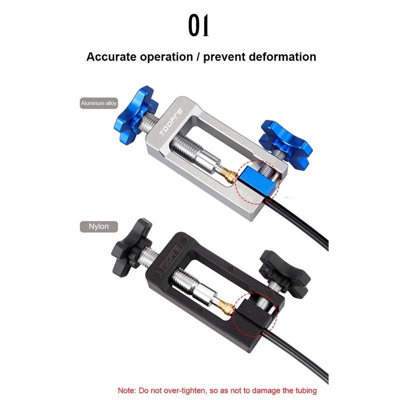 TOOPRE Bicycle Oil Needle Insertion Tool Installation T Head Tubing ...
