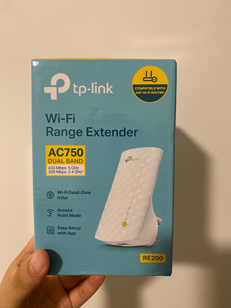 Tp link wifi extender/booster *FREE DELIVERY, Computers & Tech, Parts ...