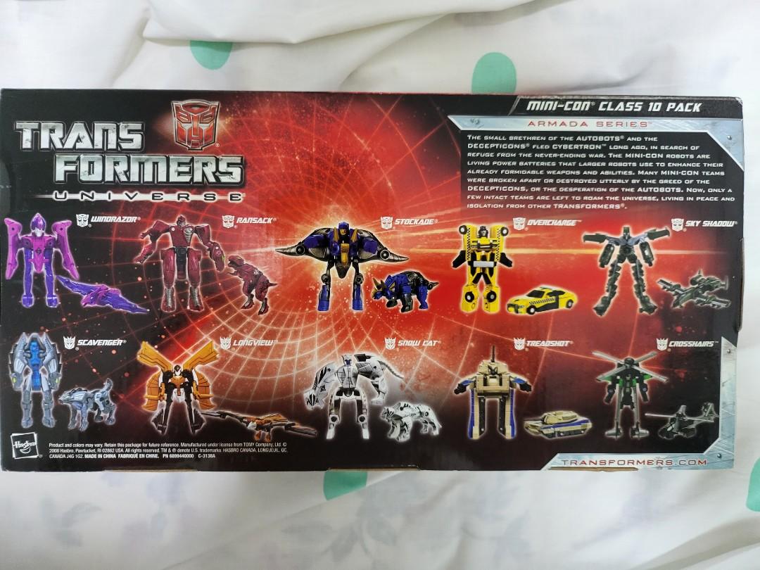 Transformers Universe Armada Series Minicon 10 Pack, Hobbies & Toys ...
