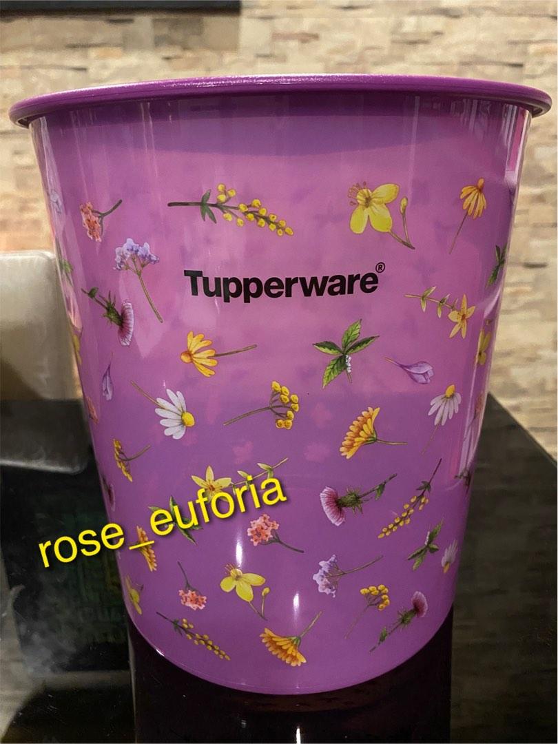 Tupperware Purple Spring Bloom Maxi Canister Purple / Pink 1 Unit 5.5L ...