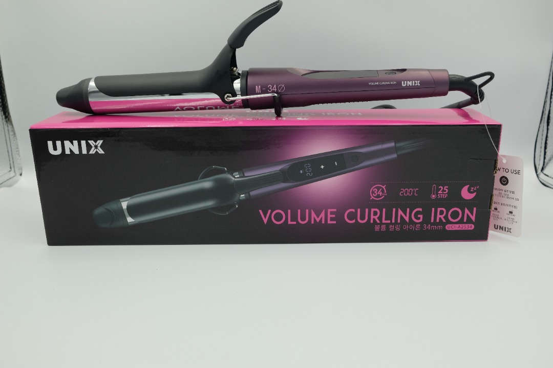 UNIX 34MM Round Iron, Beauty & Personal Care, Hair on Carousell