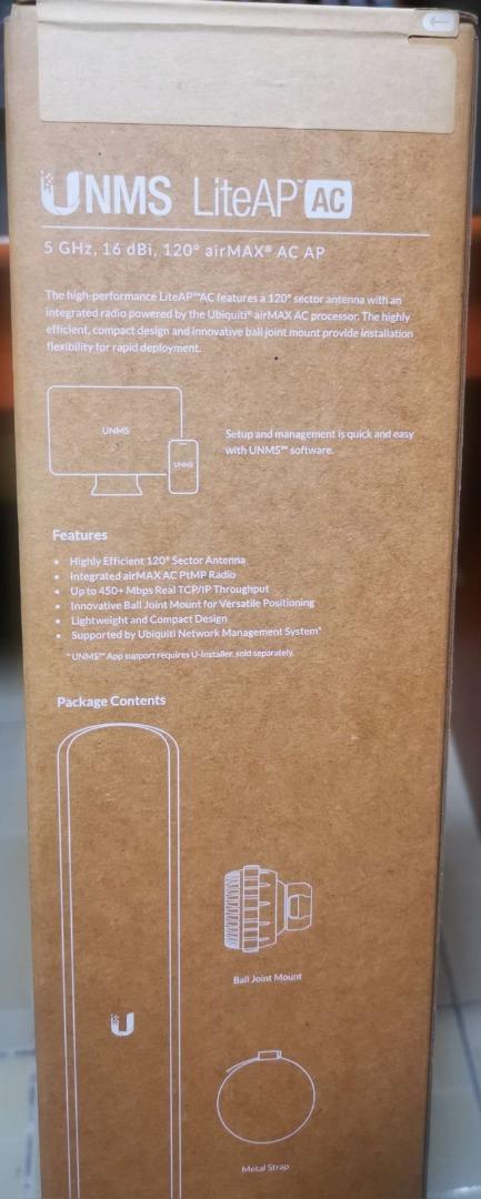UNMS LiteAP AC LAP-120 Access Point, TV & Home Appliances, Other Home ...