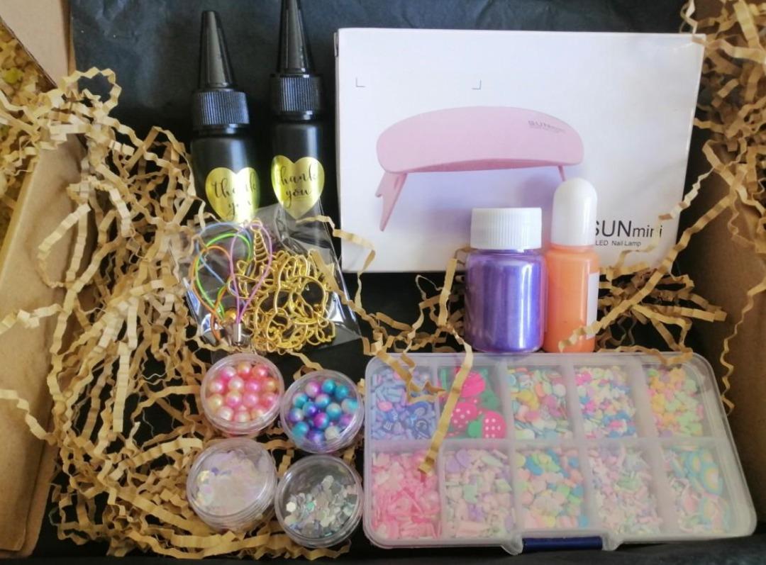 UV Resin, Resin , Resin Starter Kit Gift Set, UV, Hobbies & Toys ...