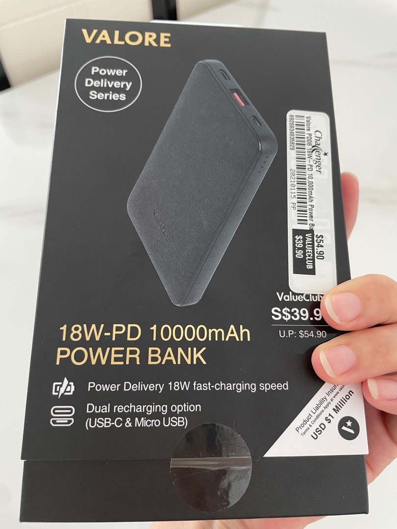 VALORE power bank, Mobile Phones & Gadgets, Mobile & Gadget Accessories ...