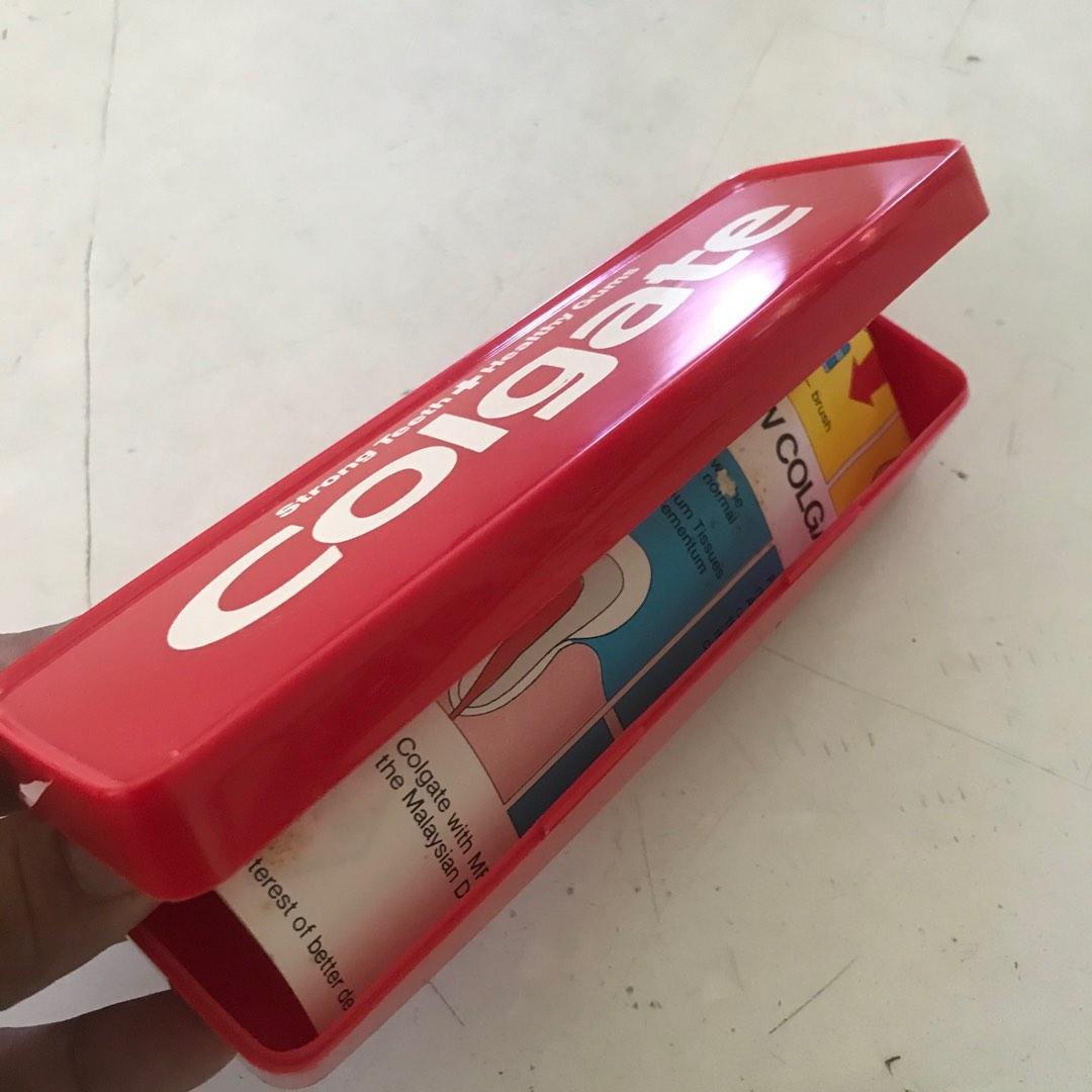 Vintage Colgate Toothpaste/Toothbrush Box, Hobbies & Toys, Collectibles ...