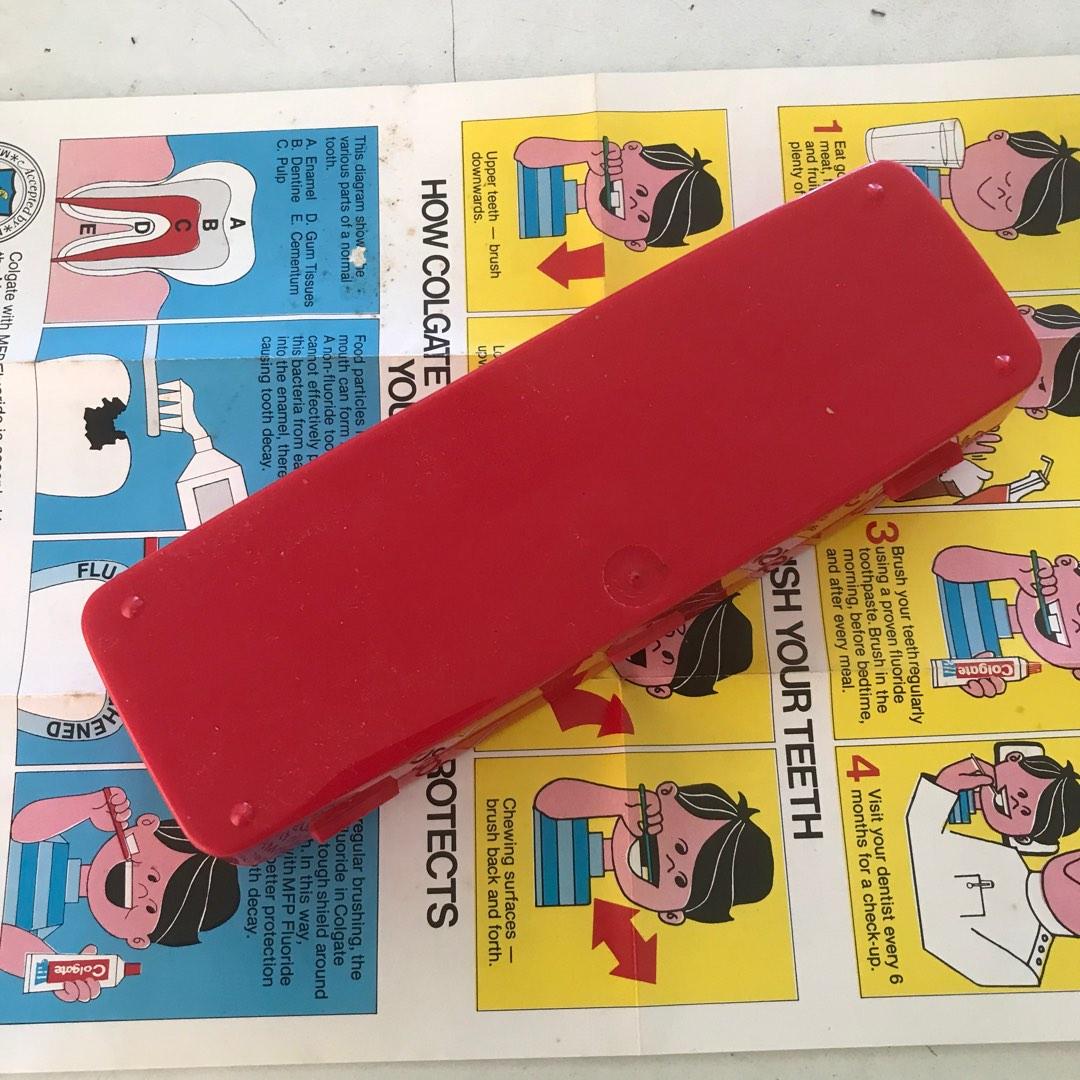 Vintage Colgate Toothpaste/Toothbrush Box, Hobbies & Toys, Collectibles ...