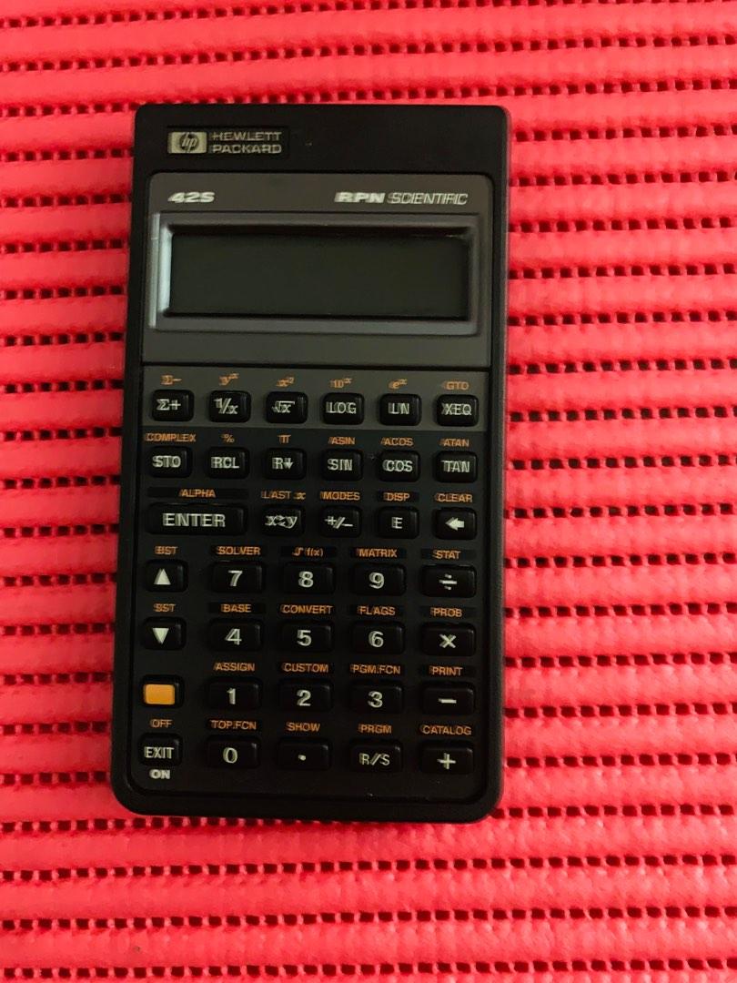 Vintage Hewlett-Packard Packard : HP-42S RPN Scientific Calculator ...
