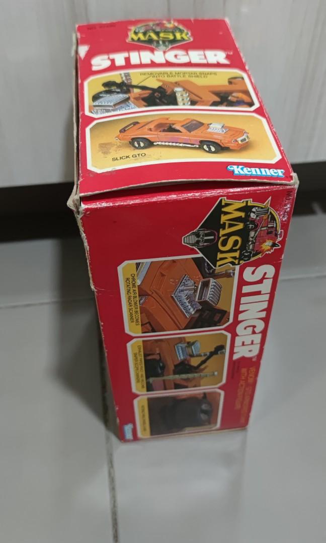 Vintage Kenner M.a.s.k Stinger complete with box and manual, Hobbies ...