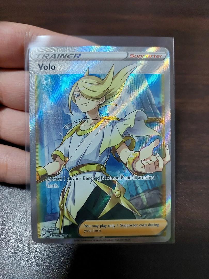 VOLO FULL ART TRAINER SUPPORTER LOST ORIGINS POKEMON TCG CARDS NOT ...