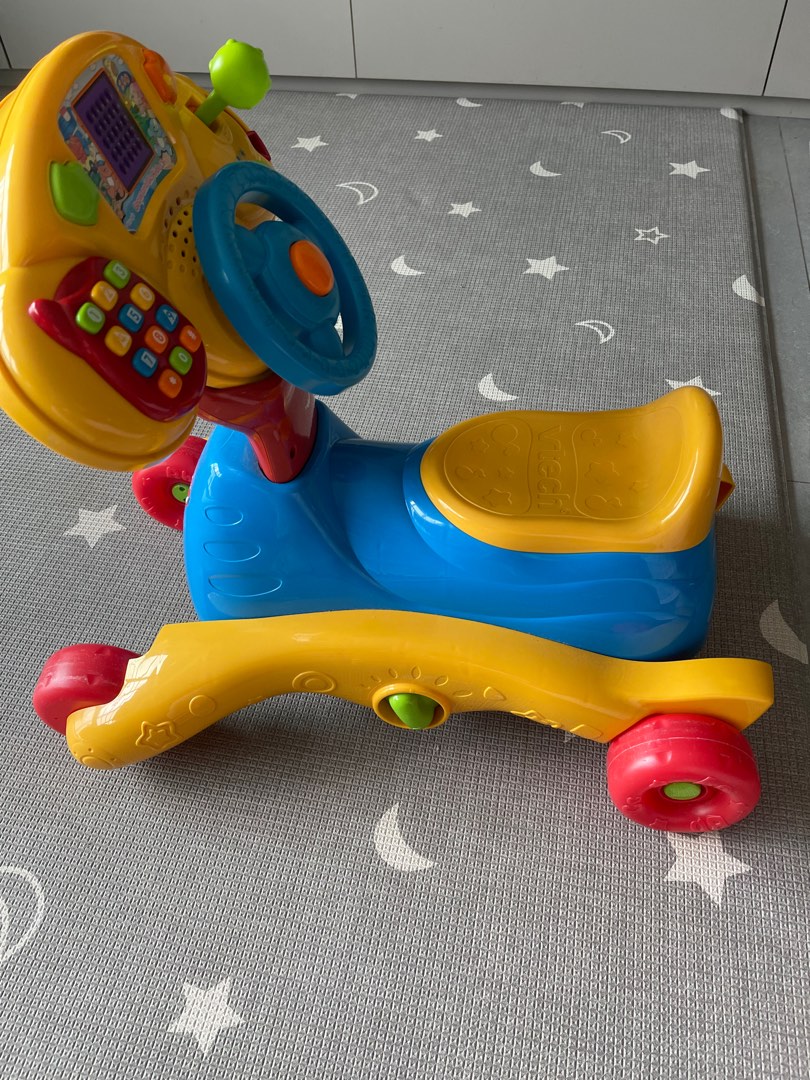 Vtech Grow N Go Ride On, Babies & Kids, Infant Playtime on Carousell