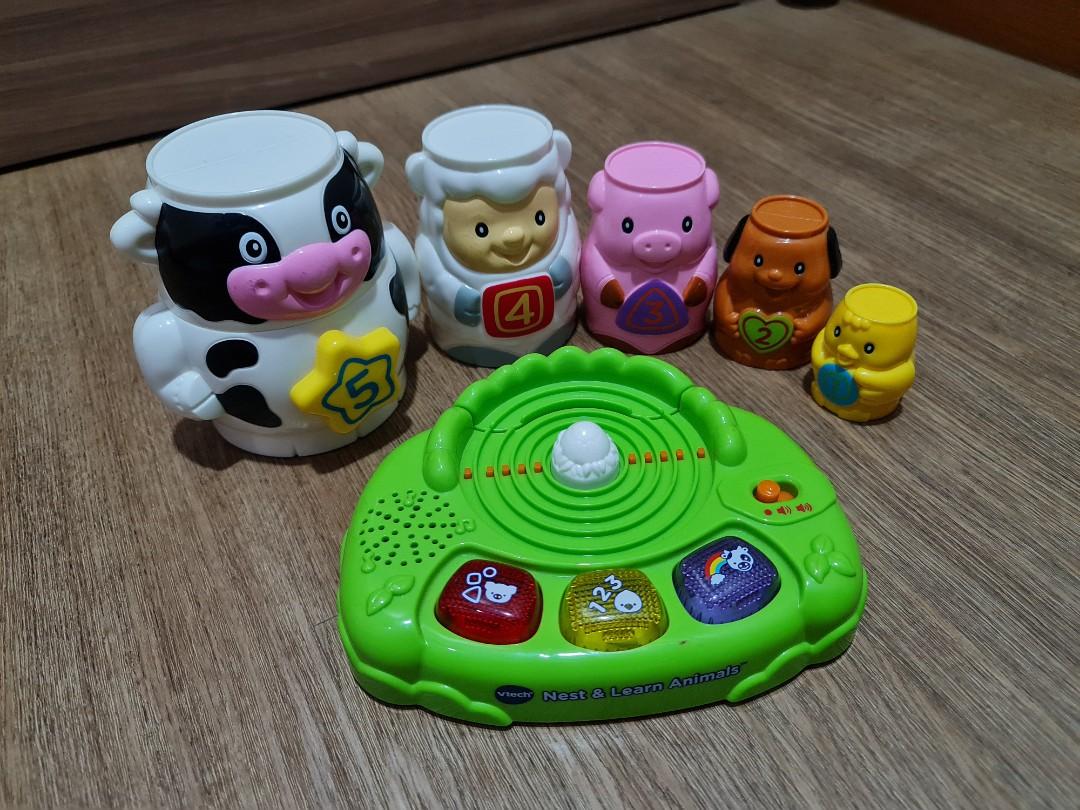 VTech Nest & Learn Animals Stacker, Hobbies & Toys, Toys & Games on ... VTech Nest & Learn Animals Stacker, Hobbies & Toys, Toys & Games on ...
