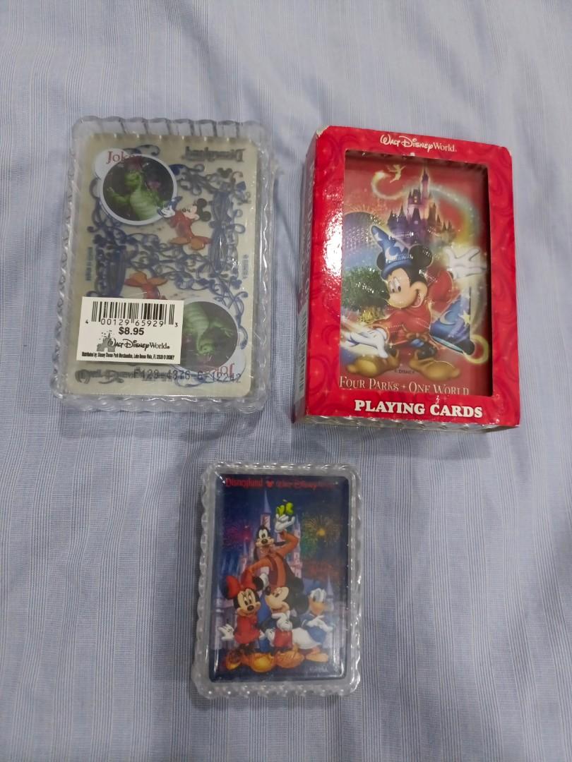 Walt Disney Playing Cards, Hobbies & Toys, Toys & Games on Carousell